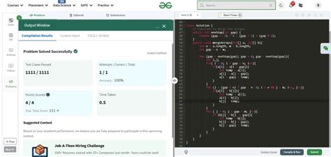 gfg160 gfg160 geekstreak2025 dsa problemsolving geeksforgeeks