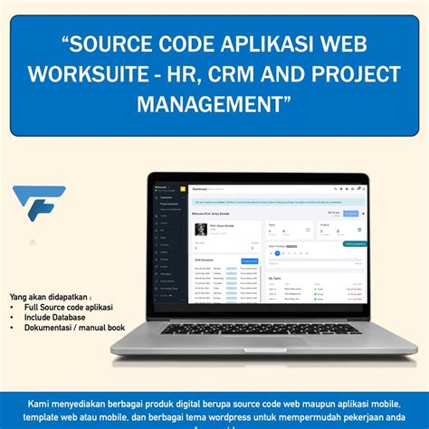 Jual Source Code Aplikasi Web Worksuite Hr Crm And Project Management Shopee Indonesia