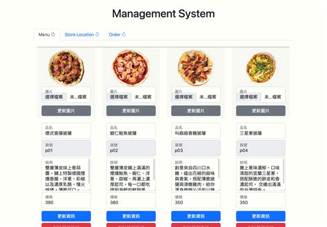 GitHub Ping Hsuan Yu Pizza Store V A Restaurant Website Which Provide Take Out Order Server