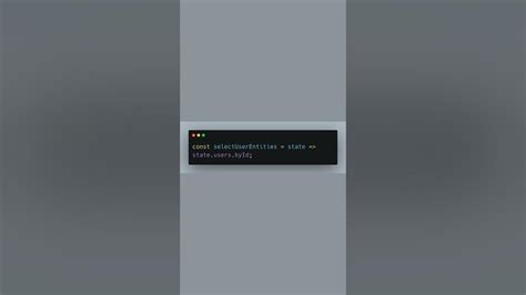 Boost Your Redux With Memoized Selectors Reduxtoolkit Youtube