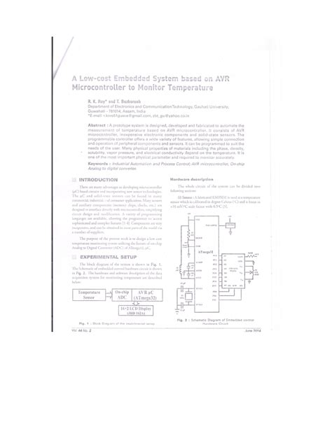 pdf a low cost embedded system based on avr microcontroller to