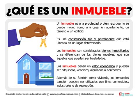 Qué Es Un Inmueble Definición De Bien Inmueble