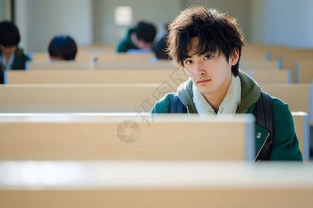 教室里认真学习的男生高清图片下载 正版图片 摄图网
