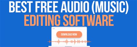 10 Melhores Softwares De Edição De áudio Música Gratuitos 2025