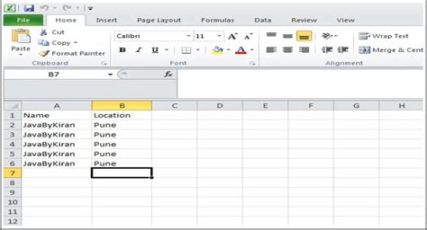 JBK Tutorials | How to read Excel File using Java?