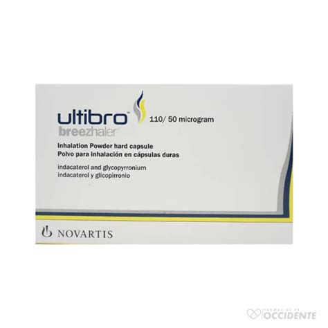 Ultibro Capsulas 11050mcg X 30 Inhalador Farmacias De Occidente
