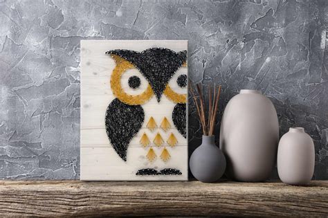 owl string art kit adult crafts kit includes all supplies etsy norway