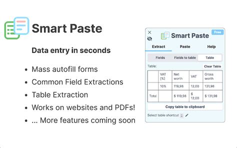 Smart Paste Chrome Web Store