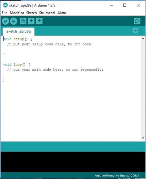 guida al software di arduino ide mpelectronics