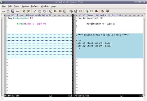 Gvimdiff Xubuntu Screenshot Of Vi Editor Gvim Diff Fsse8info Flickr