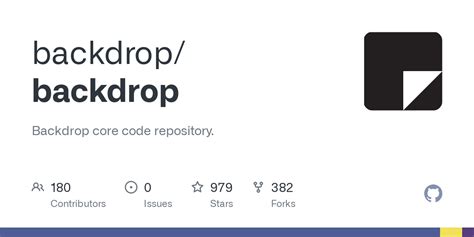 Github Backdropbackdrop Backdrop Core Code Repository