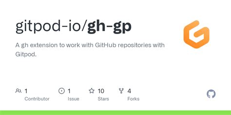 Github Gitpod Iogh Gp A Gh Extension To Work With Github