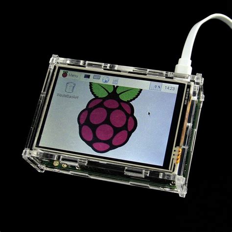 35นิ้ว Lcd หน้าจอสัมผัสสำหรับ Raspberry Pi 4รุ่น B Raspberry Pi 3b Pi 3 480x320พิกเซลพร้อม