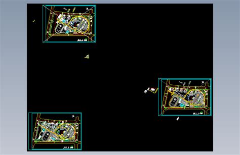 某学校总平面图 Autocad 2000 模型图纸下载 懒石网