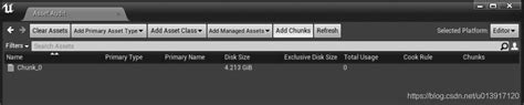 Ue4 Chunk分块ue Chunk Csdn博客