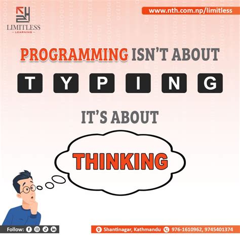 Nth Limitless Learning On Linkedin Programmingskills Thinklikeaprogrammer Nthlimitlesslearning