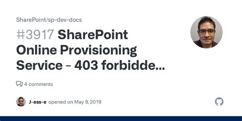 sharepoint online provisioning service 403 forbidden for news preview