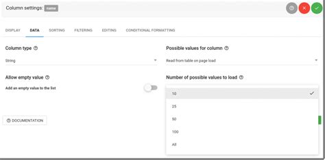 How Can I Increase The Number Of Filtering Values In Select Box And Multiselect Box