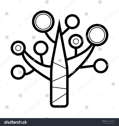Growing Tree Tree Growth Stages Stock Vector Royalty Free Shutterstock