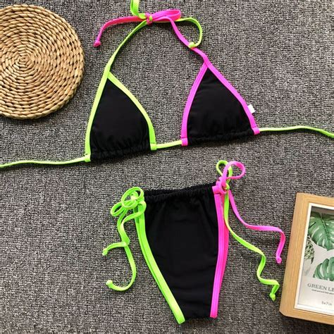 Bikinx, микро стринги, бикини,, Холтер, стринги, женский купальник ...