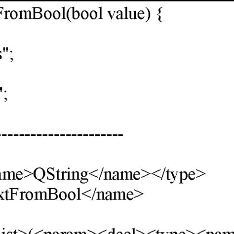 A C Function And Its Corresponding Srcml Representation Download