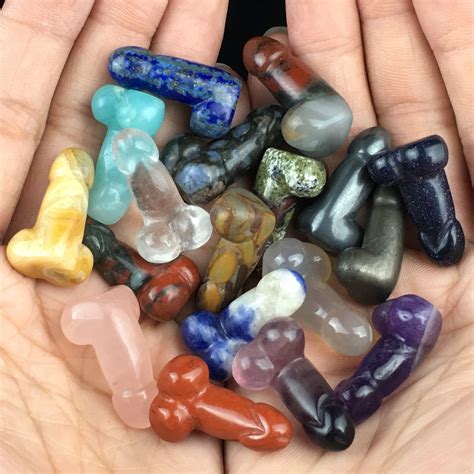 PCS Natural Quartz Crystal PenisCarved Small Quartz Etsy