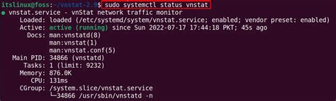 monitor network traffic with vnstat on ubuntu 22 04 its linux foss