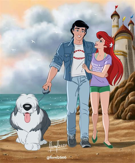 Ariel Eric And Max By Fernl On Deviantart