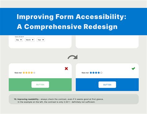 Improving Form Accessibility On Behance