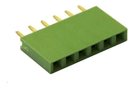 Conector Header Hembra 6 Pines 2 54mm Arduino 10 Mercadolibre