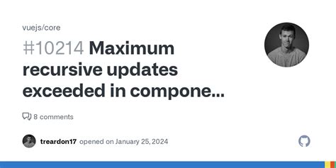 maximum recursive updates exceeded in component in 3 4 15 · issue