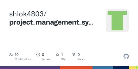 Github Shlok4803projectmanagementsystemgroup19