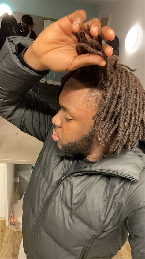 Just Restarted My Locs They Were To Skinny Cuz I Had No Partings Plus