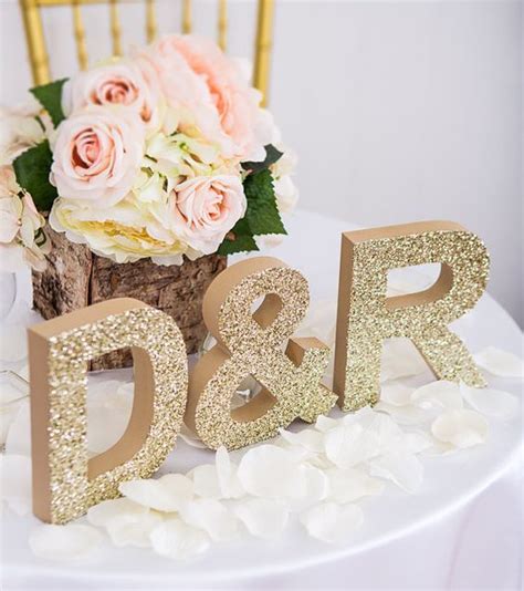 67 Ideas De Letras Iniciales Bodas Decoración De Unas Decoracion