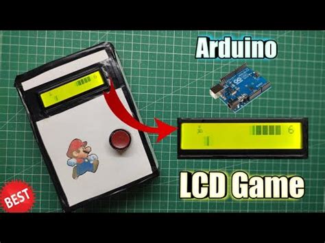 How To Make LCD Game Using Arduino Arduino Game How To Make Mario Game Using Arduino