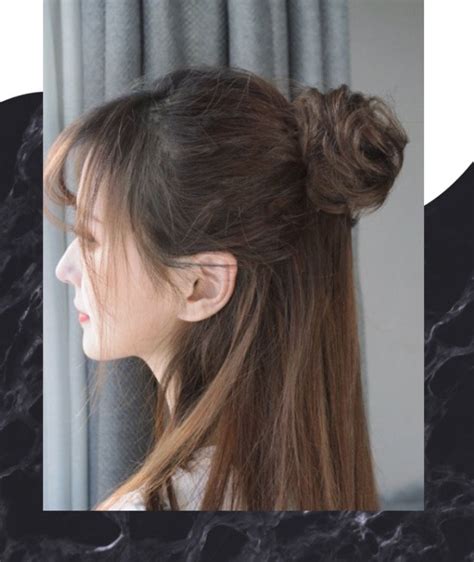 새상품무배 첫사랑똥머리 당고머리 집게핀 부분가발 헬로마켓