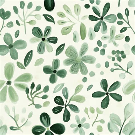 Download Green Floral Pattern Patterns Online Creative Fabrica