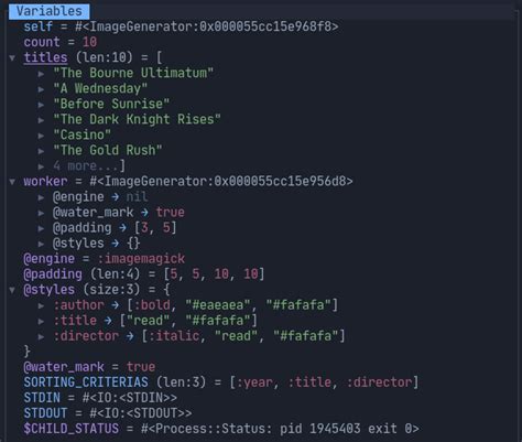 Variable Screen Ruby Jard