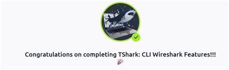 I Recently Completed The Tryhackme Room Tshark Cli Wireshark Features Which Delves Into