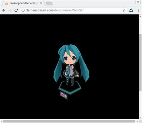 Webgl Sdl Emscripten Demens Deum