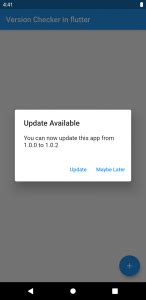 Add Version Checker In Flutter Mobikul
