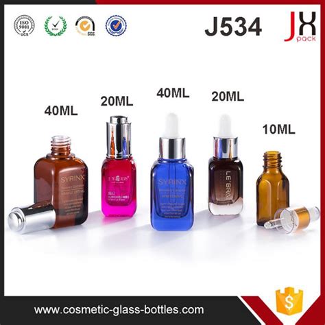 20ml 30ml 50ml 사용자 지정 디자인만든 화장품 유리 병 빈 유리 세럼 병적기 로션 펌프 병 제조 업체 및 공급
