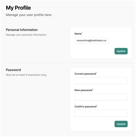 🏰 User Dashboard Saasykit