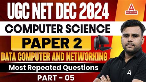Ugc Net Computer Science Classes 2024 Data Computer And Networking