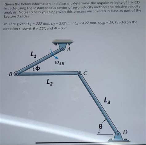 solved given the below information and diagram determine the