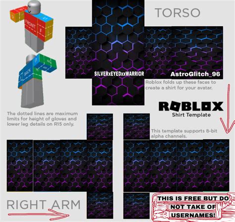 Cool Roblox Shirt Template This Is Free But Do Not Take Of Usernames