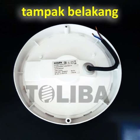 Promo Lampu Panel Led Bulkhead Ecolink 12watt 12w Outbow Ip54 4000k
