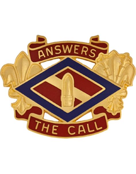 142nd Fires Brigade Unit Crest Military Depot
