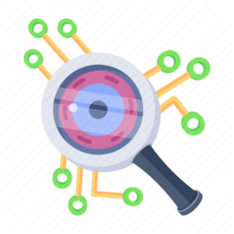 Ai Search Ai Monitoring Network Monitoring Ai Vision Digital Monitoring Icon Download On