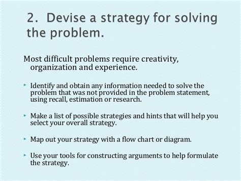 23 Problem Solving Strategies